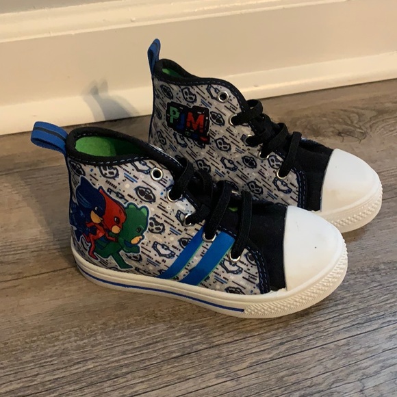 Shoes | Pj Masks Hightop Tennis Shoes | Poshmark